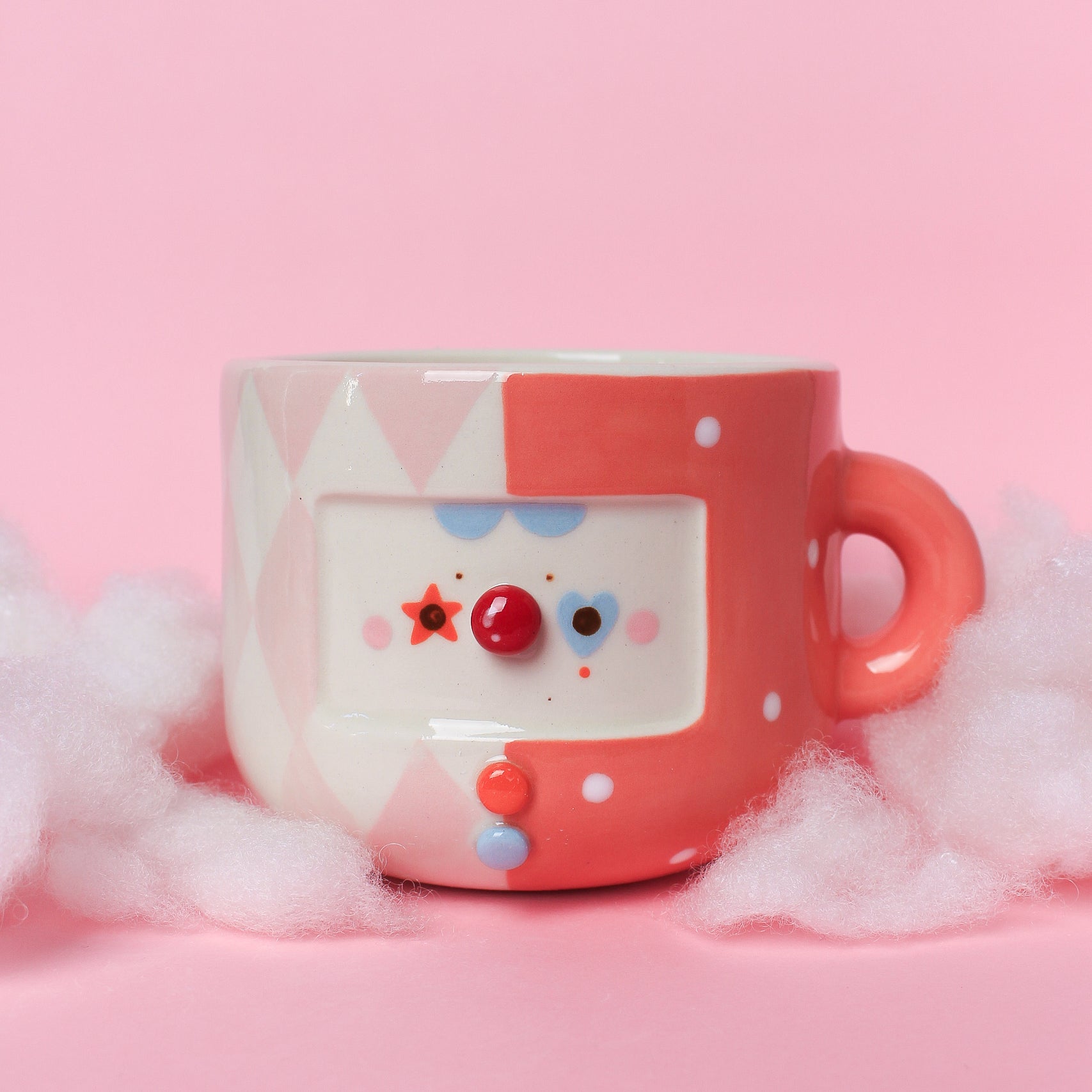 BUNNY CLOWN MUG #12 – Choutopia Ceramics