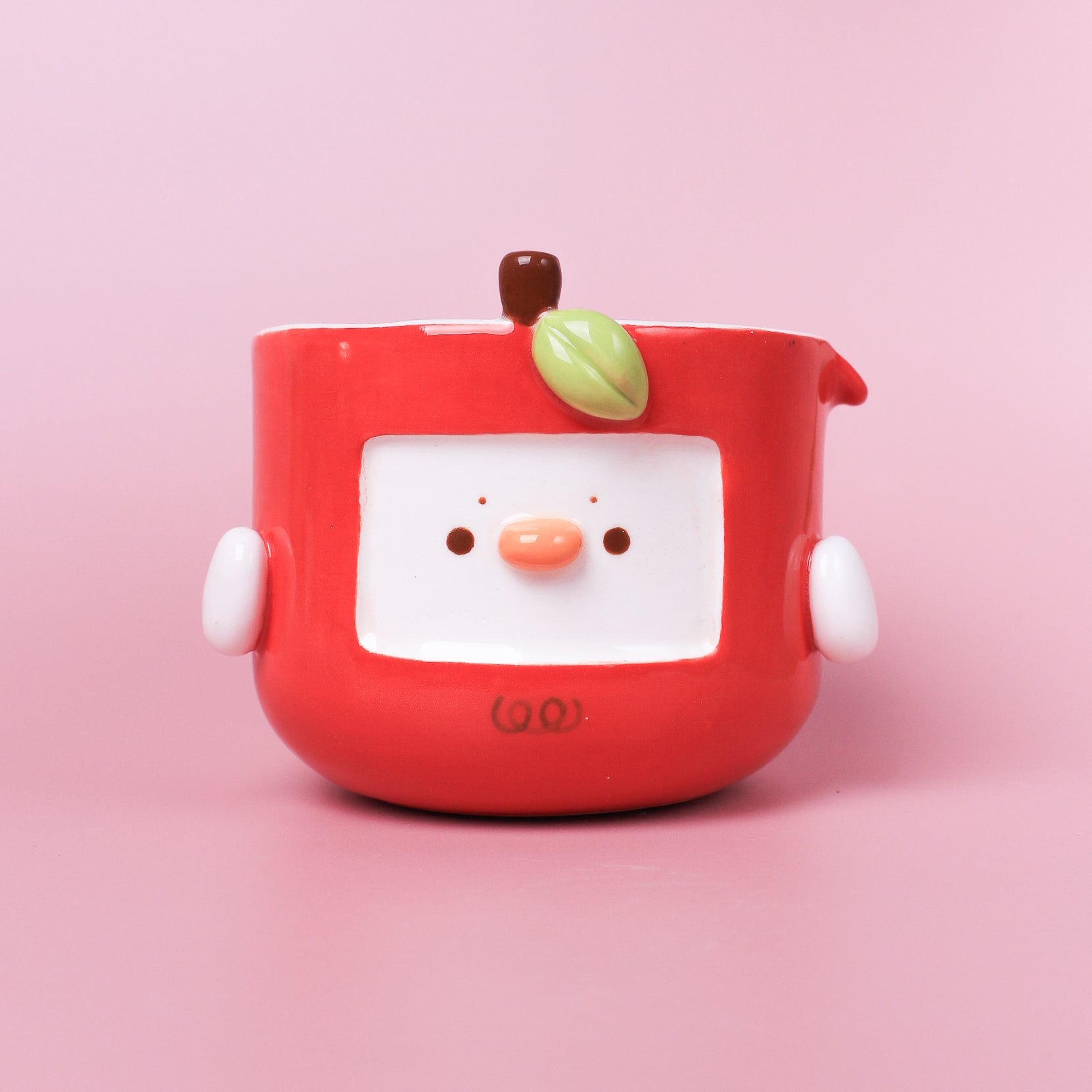 APPLE DUCK BOWL WITH SPOUT #3 – Choutopia Ceramics