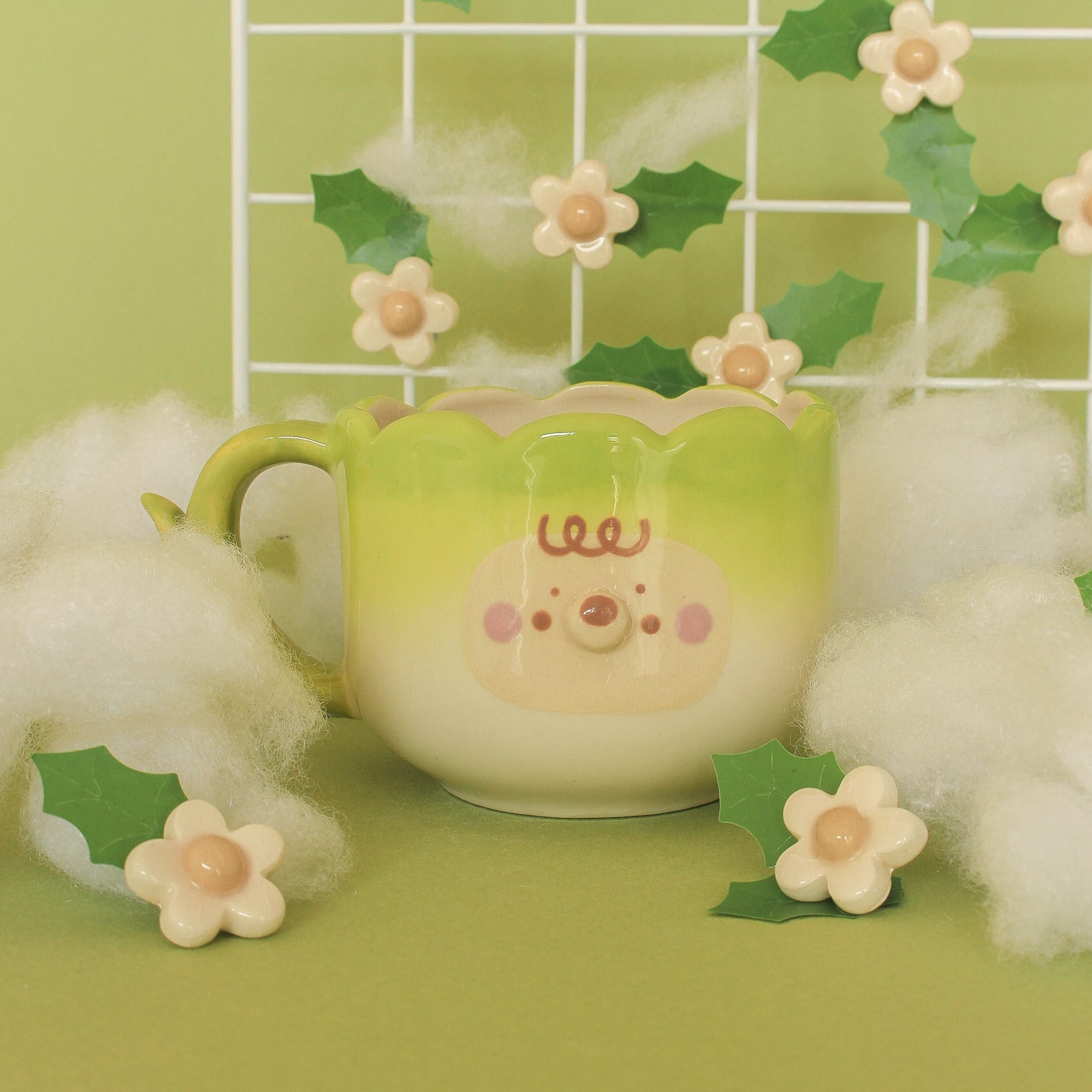 GREEN CHULIP CUP #16 – Choutopia Ceramics