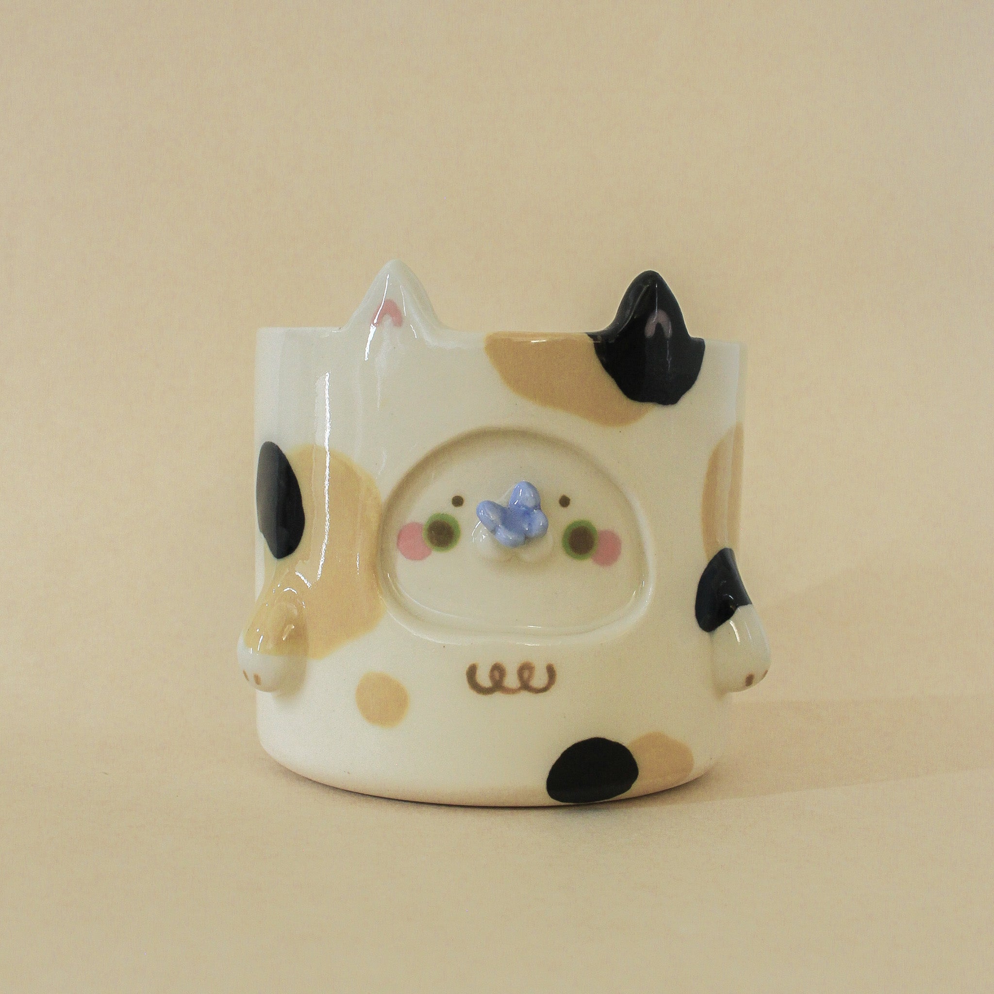 SIMBA - CAT PLANT POT – Choutopia Ceramics