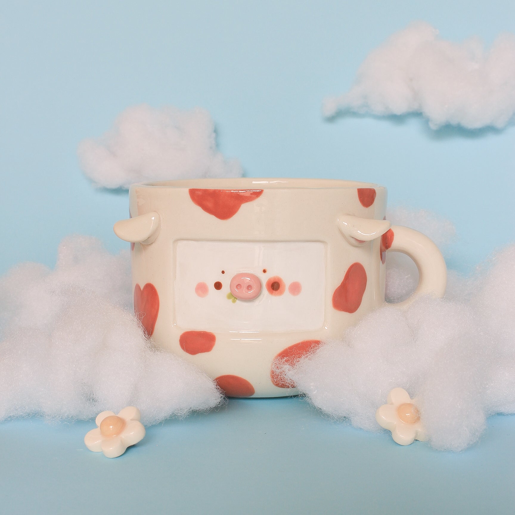 BRICK COW MUG #13 – Choutopia Ceramics