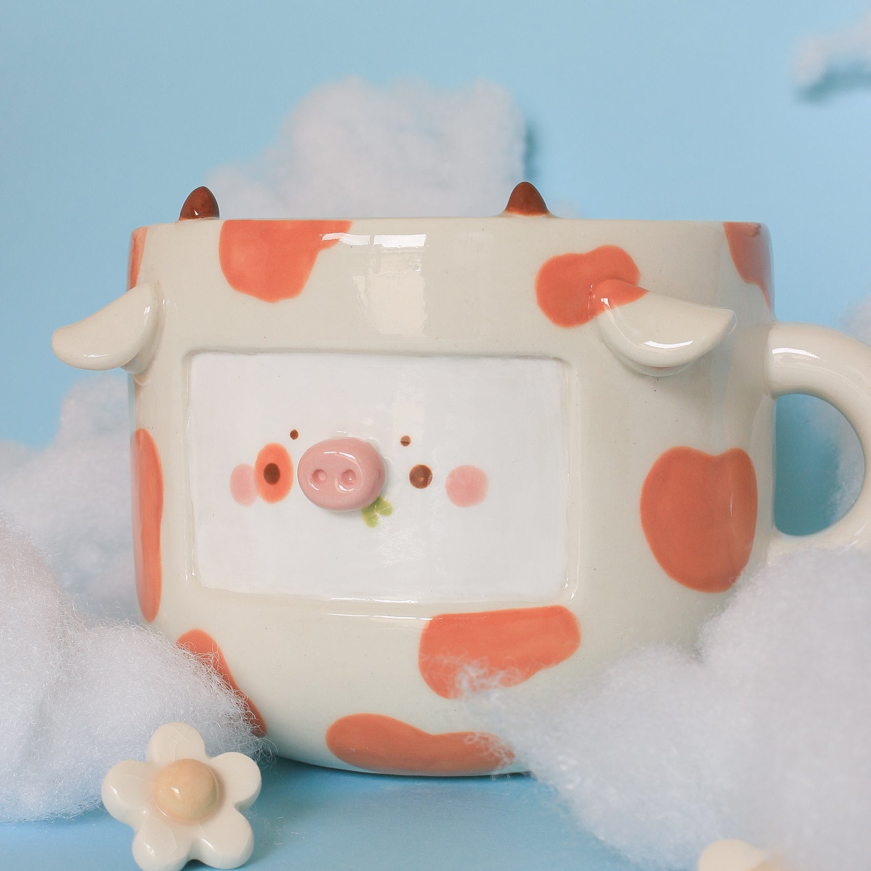 ORANGE COW MUG #7 – Choutopia Ceramics